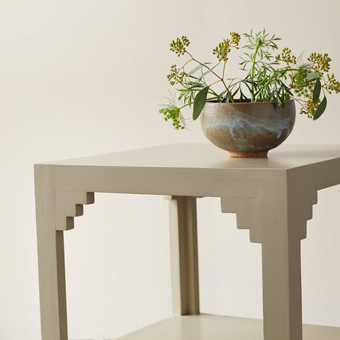 Tangier Table in Grey Green | Reed Smythe & Company