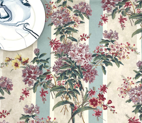 Lisa Fine “Mirabel" Tablecloth, Blue | Reed Smythe & Company