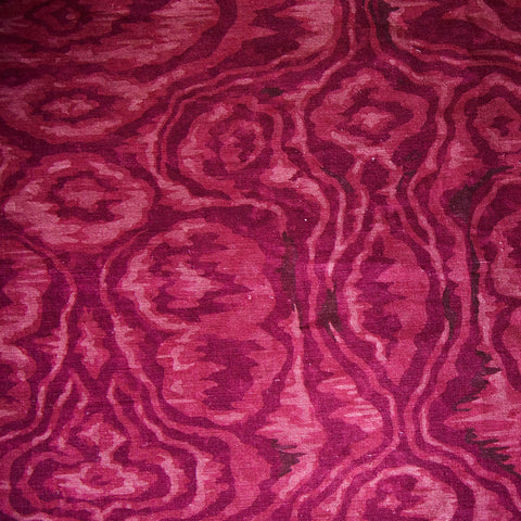 Lisa Fine Linen Moire Tablecloth, Red | Reed Smythe & Company